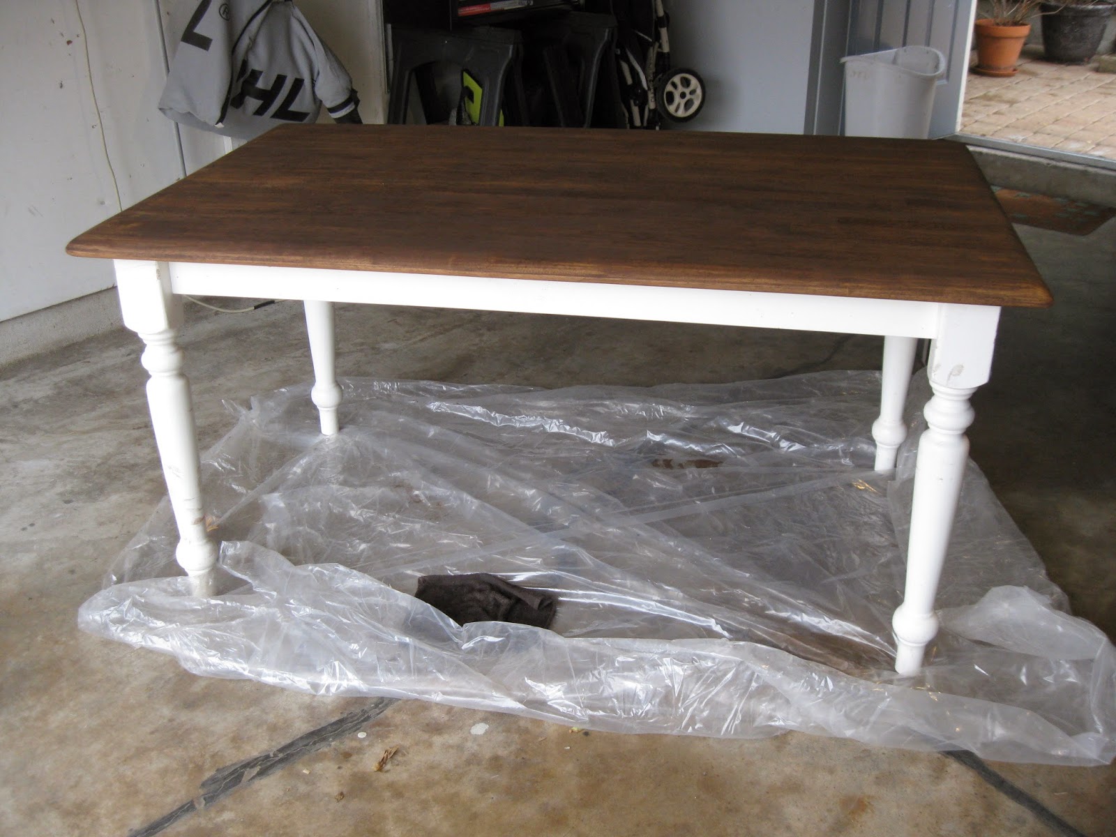 The Nurtured Nest: How To Turn An Ugly, Generic Kitchen Table Into A ...