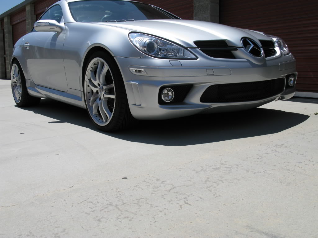 Mercedes-Benz SLK55 AMG R171 Silver | BENZTUNING