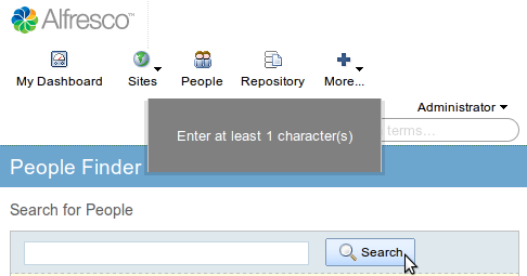 aegif Labo Blog: Fix the "Enter at least 1 character(s) to search ...
