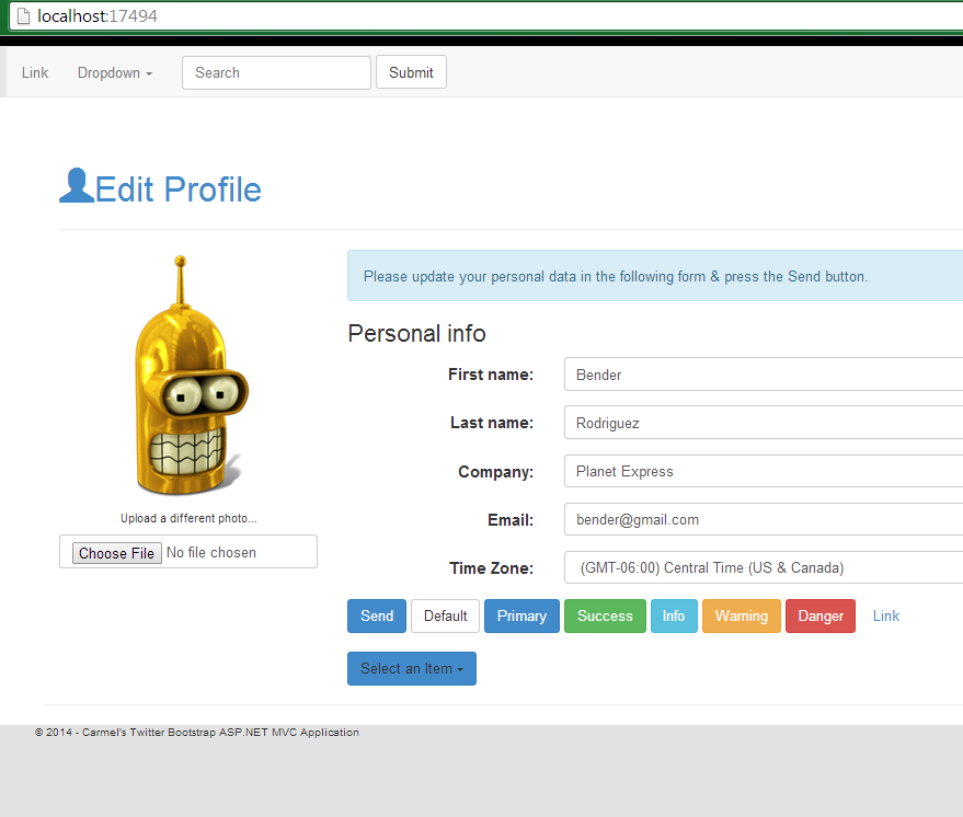 The Aspnet Mvc Club Step By Step How To Install The Twitter Bootstrap In Your Mvc App Using