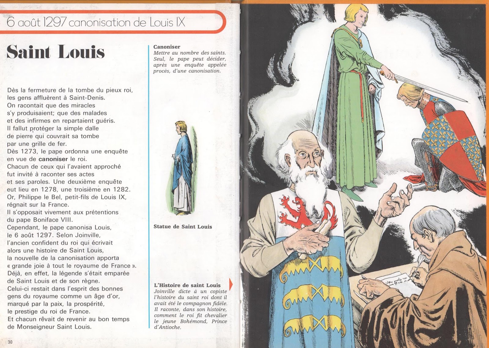 Leçons de choses: Louis IX ou Saint Louis (Histoire Juniors)
