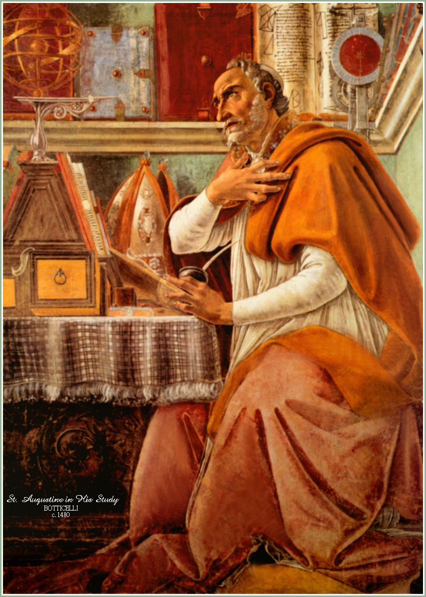 MARXIAN ERA: Saint Augustine (13 November 354 – 28 August 430)