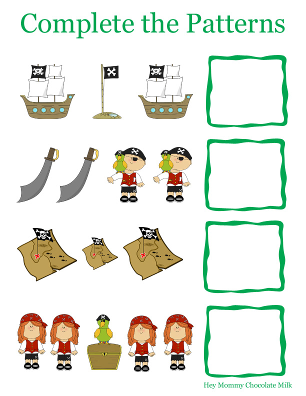 Hey Mommy, Chocolate Milk: Yo Ho Matey! with Printables