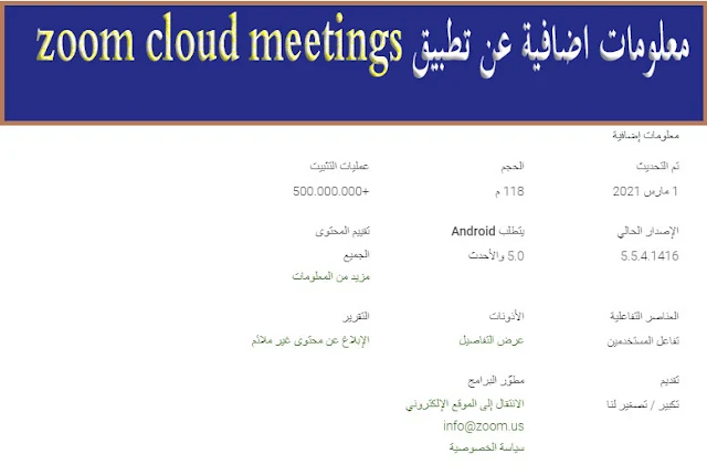 شرح وتحميل النسخة الاصلية من تطبيق zoom cloud meetings لعام 2023