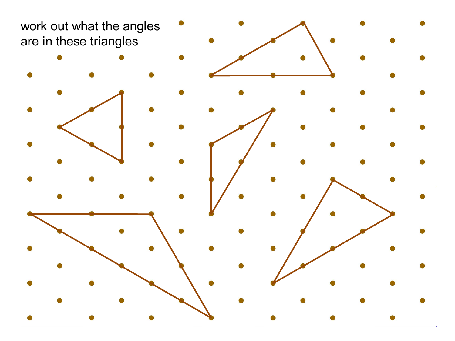 MEDIAN Don Steward mathematics teaching: isometric angles