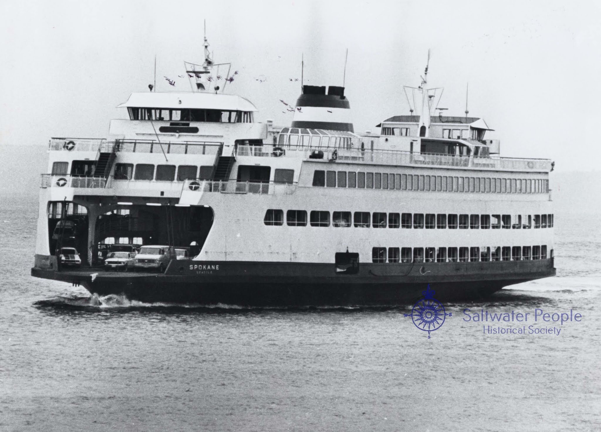 Saltwater People Log: 1972 LAUNCH OF THE M.V. SPOKANE