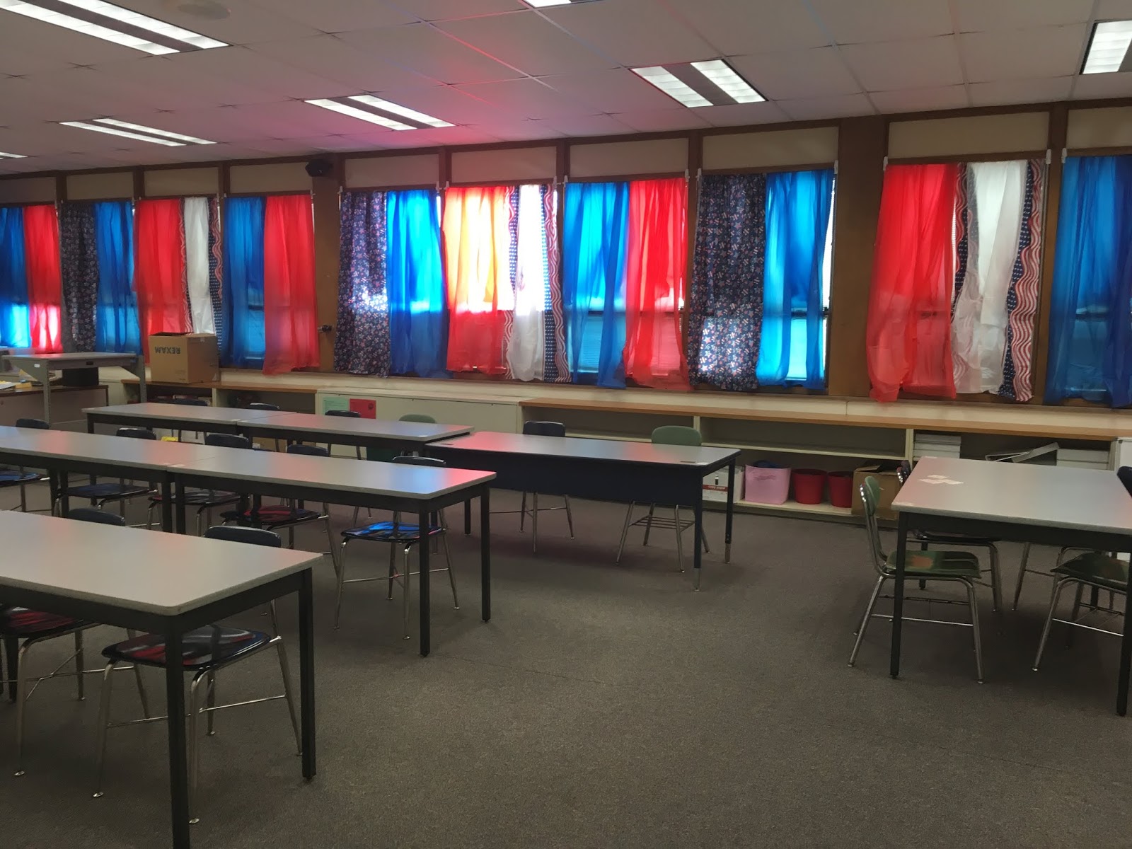 Classroom Window Makeover