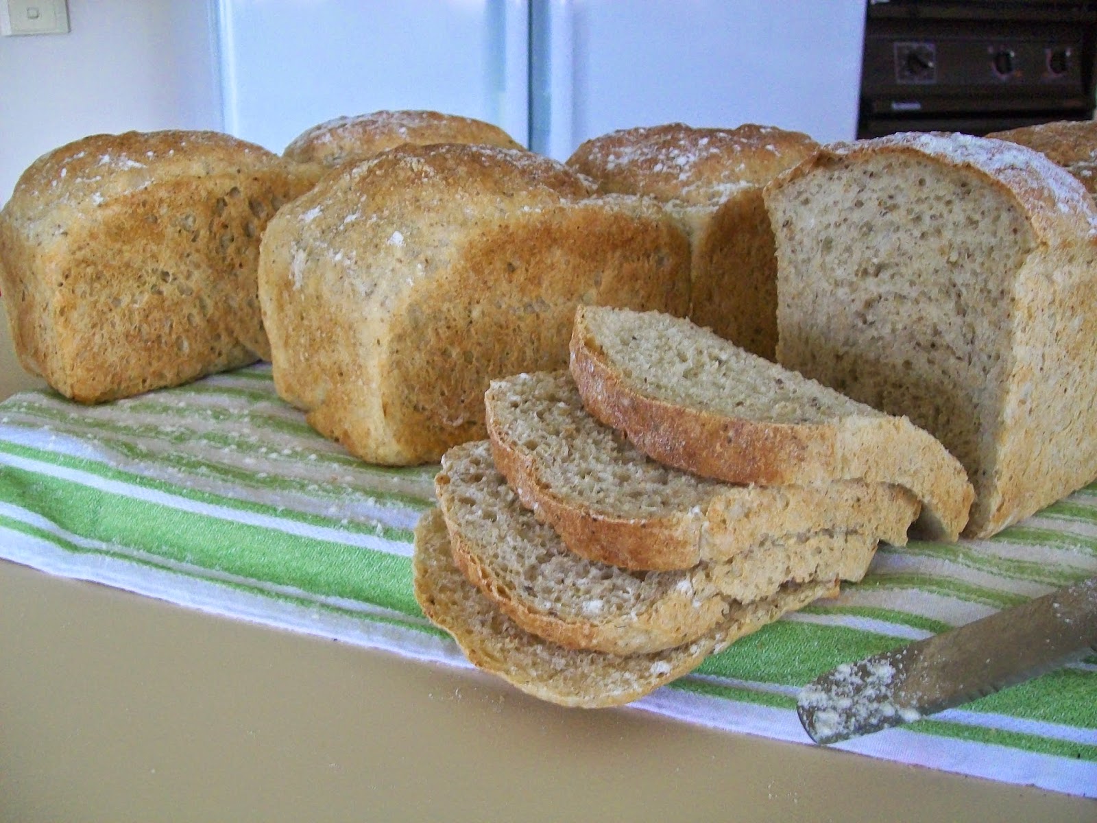 My Abundant Life: Wholemeal Bread With Extra Goodness