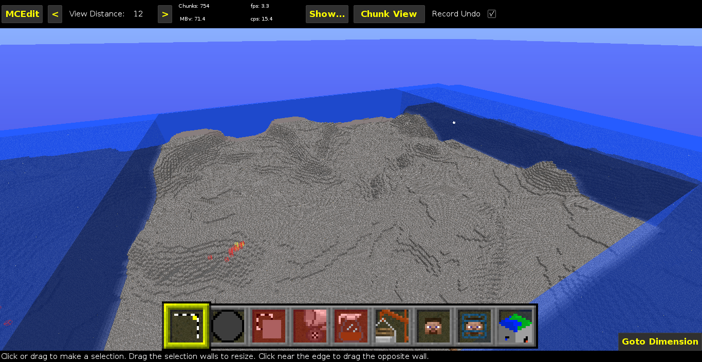 Across the Map: Minecraft Project: Creating a Large Custom Island ...