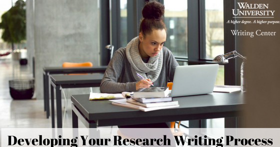 Developing Your Research Writing Process