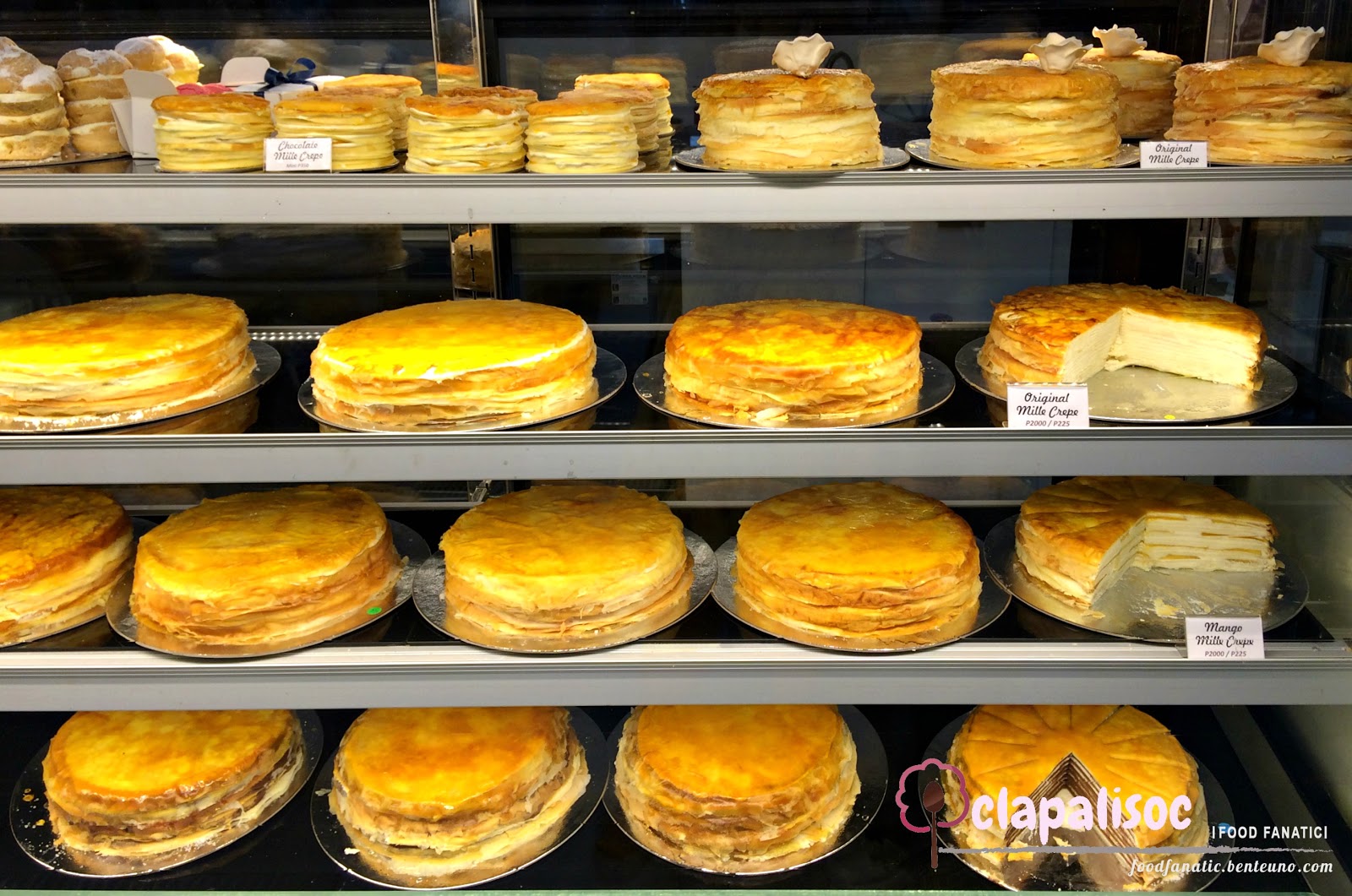 Paper Moon Cafe - Crepe turned into cake? | |foodfanaticph| by clapalisoc