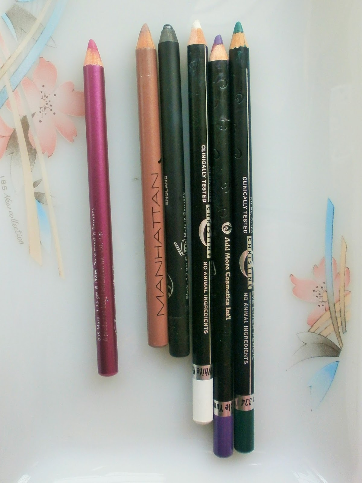 Makeup pencils review by Sweet Touch, Manhattan , Christine | Beauty ...