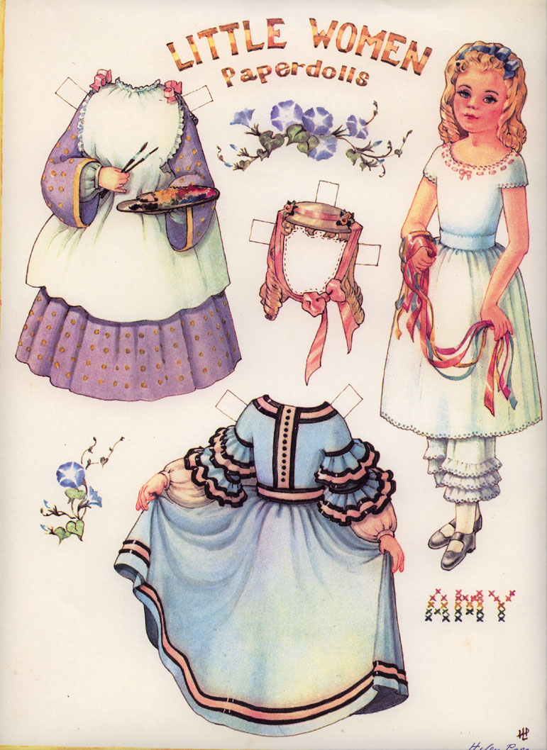 Miss Joanna's classroom: Little Women paper dolls