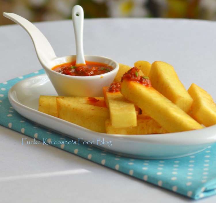 Ata Dindin with Chunky Yam Chips