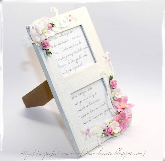 Wild Orchid Crafts: A Frame With Words