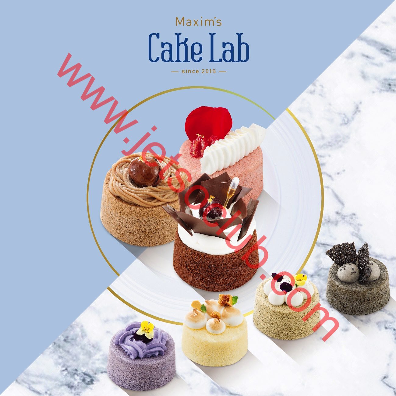 Maxim’s Cake Lab：全新「Cloud Cake雲朵蛋糕」系列 ( Jetso Club 著數俱樂部 )