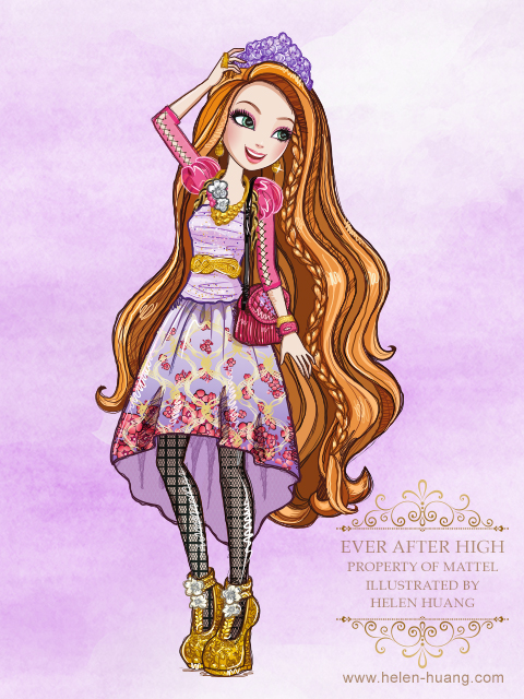 CQcat Exclusive: Ever After High Character Illustrations - Part 3