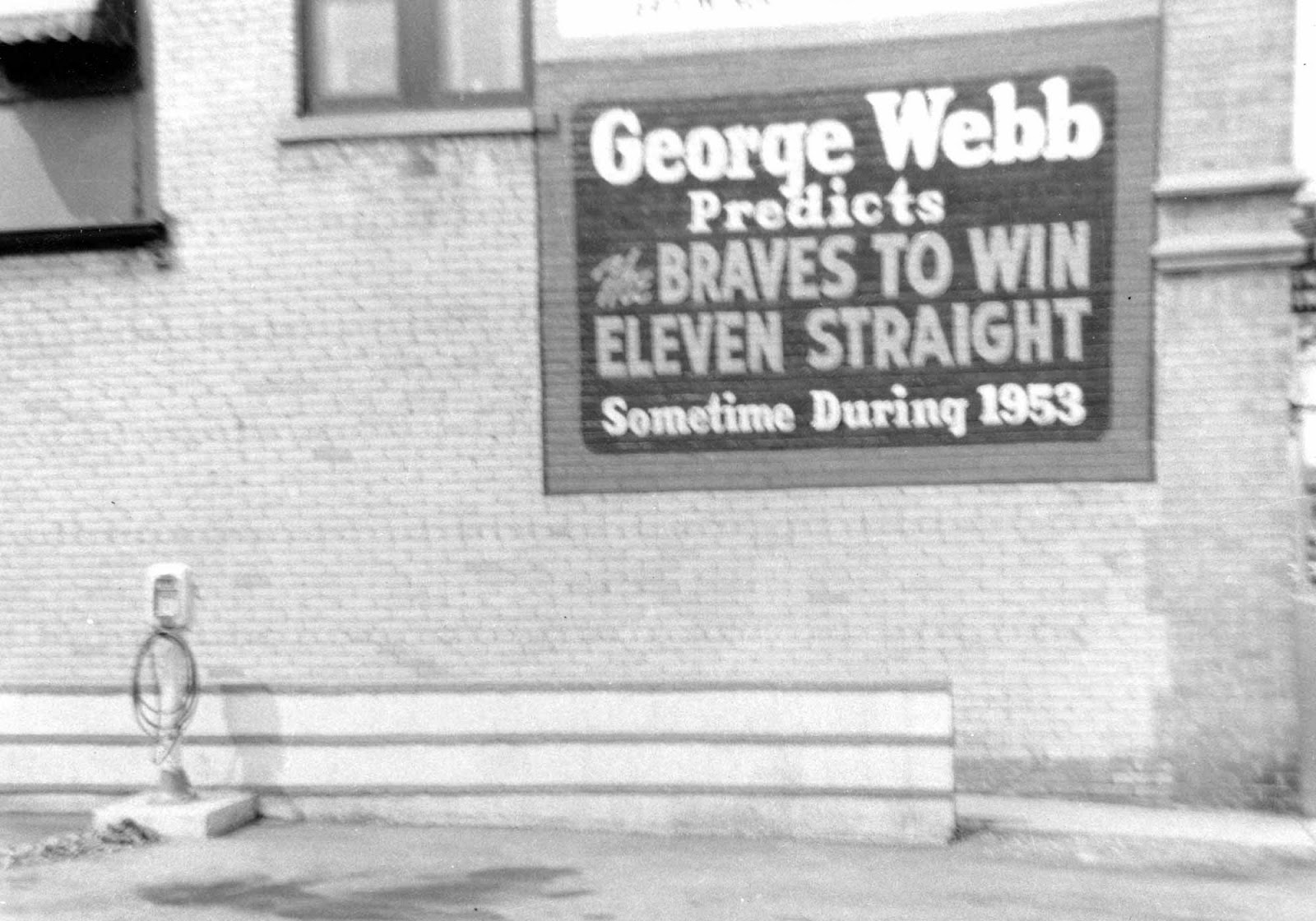 Borchert Field: "George Webb Predicts..."