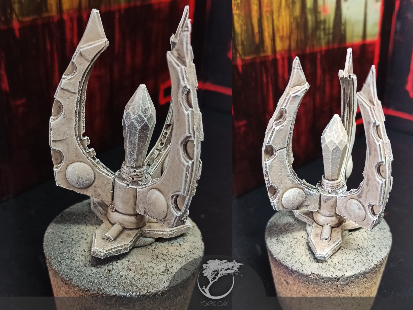 The Dark Oak: Eldar Webway gate - Scratchbuild terrain Part I - FKB ed. #68