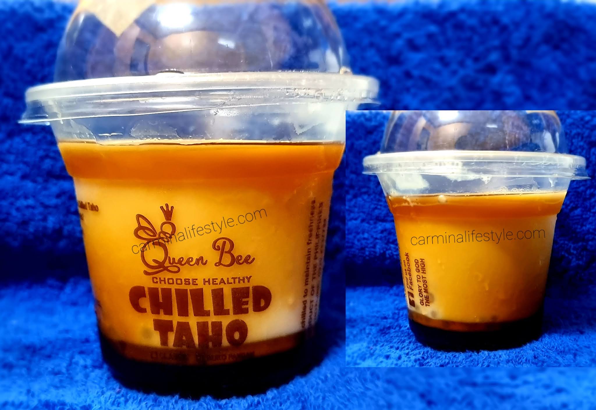 Chilled Classic Taho and Chilled Taho Strawberry from Queen Bee