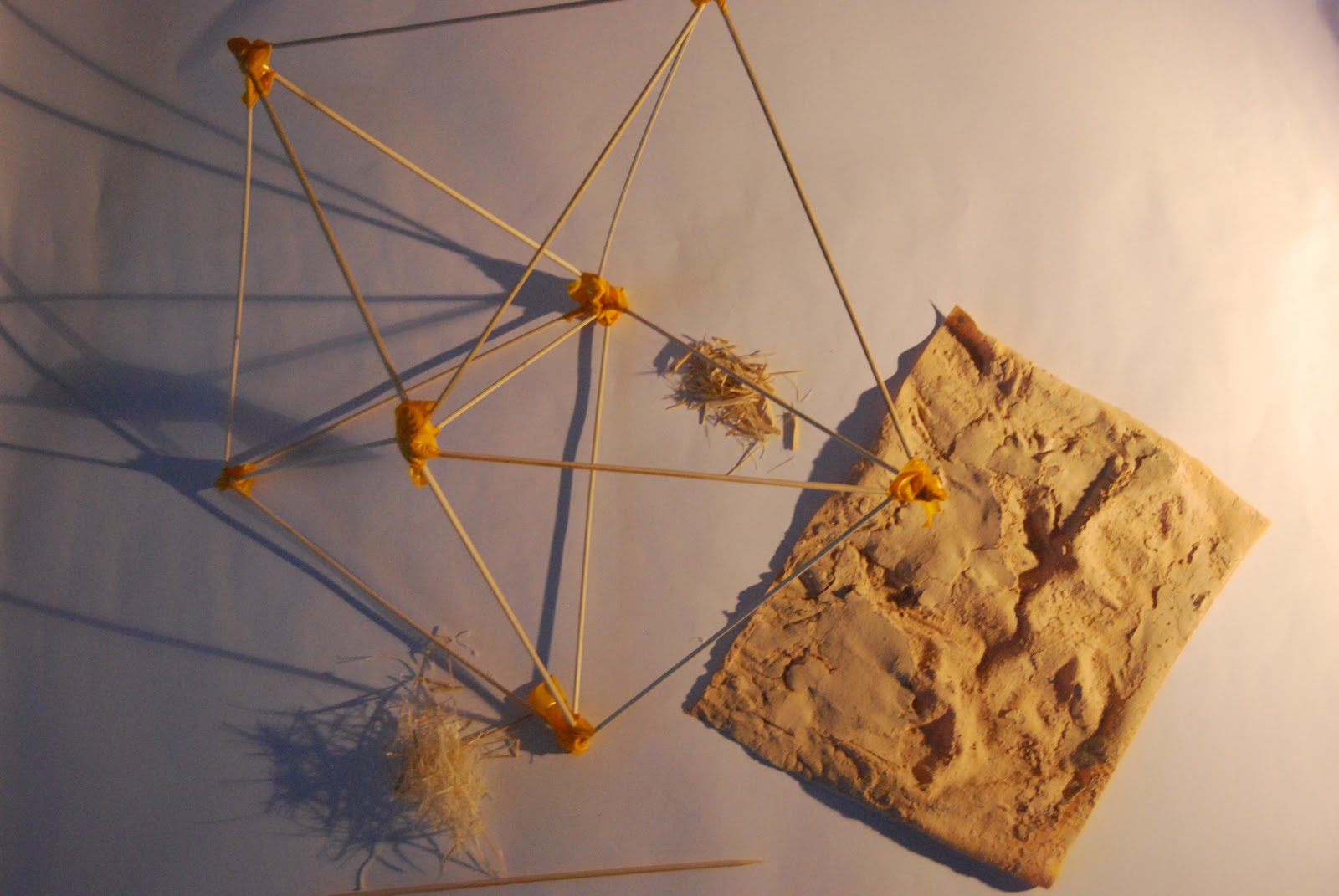 Material-Sculpture Workshop UCD: 3D to 2D - BBQ Skewers