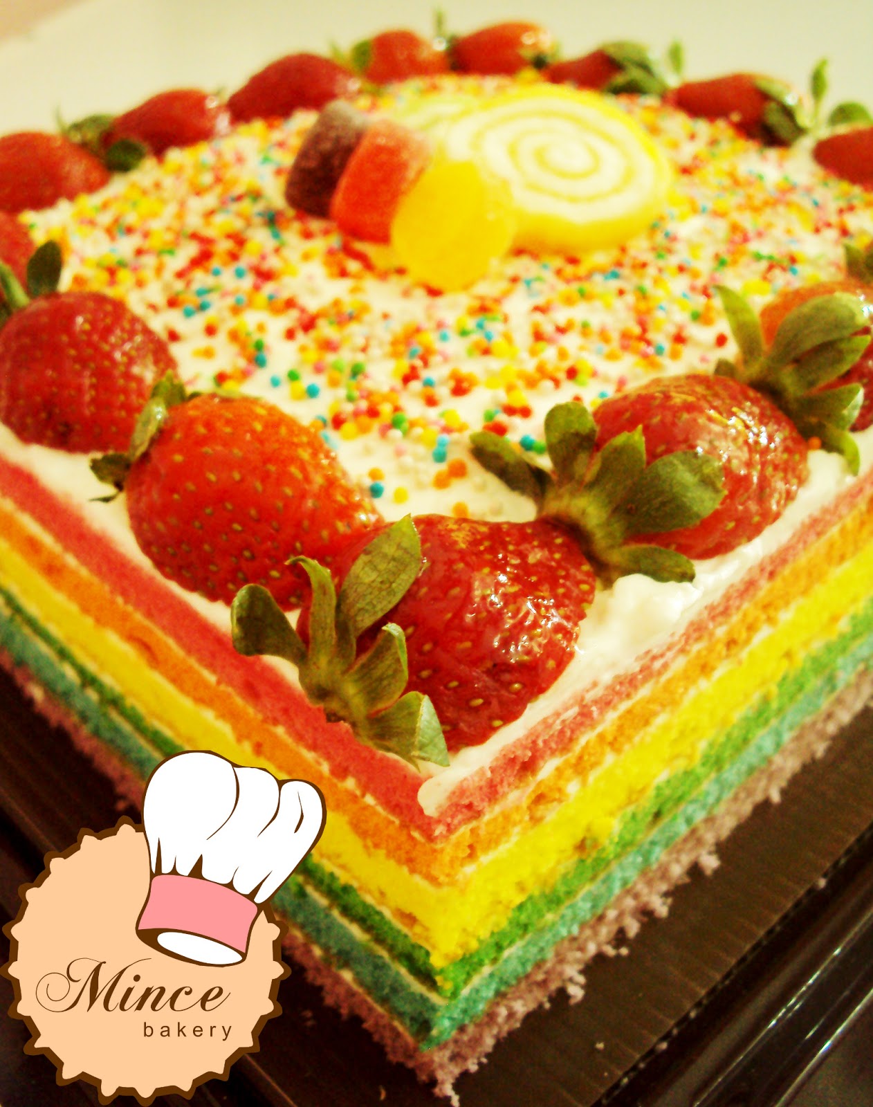 Mince Bakery: Rainbow Cake