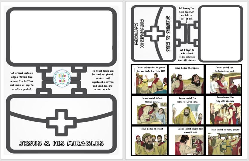 Jesus did Miracles in Matthew | Bible Fun For Kids