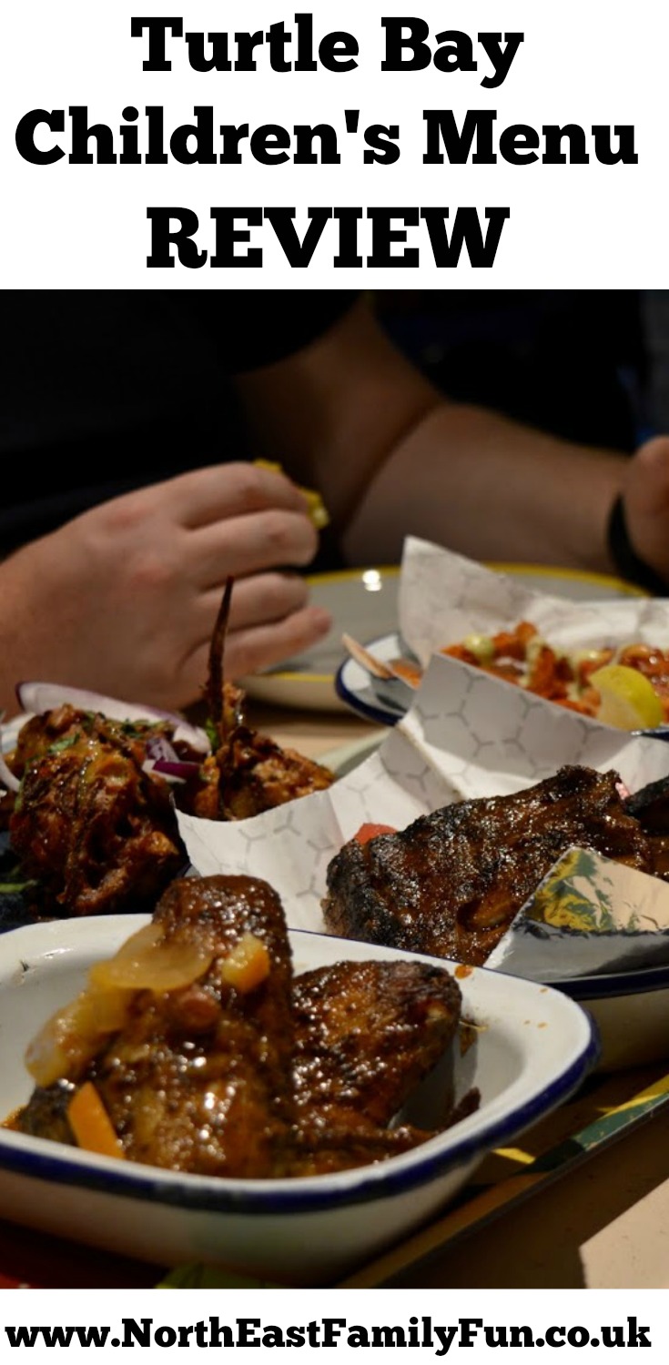 Turtle Bay Newcastle | Children's Menu Review | North East Family Fun