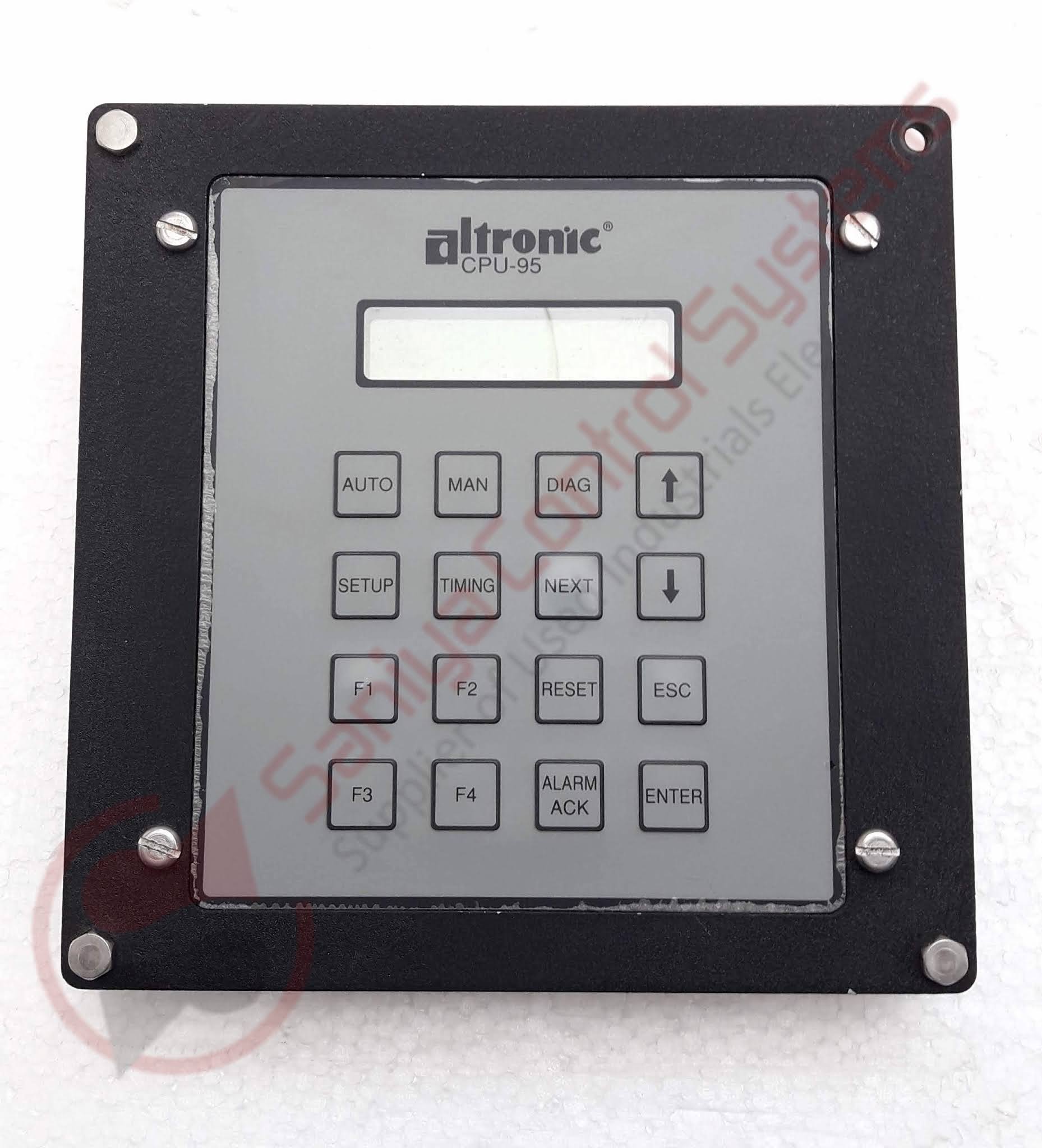 Saniya control systems: ALTRONIC CPU-95 IGNITION SYSTEM GAS ENGINE CONTROLS