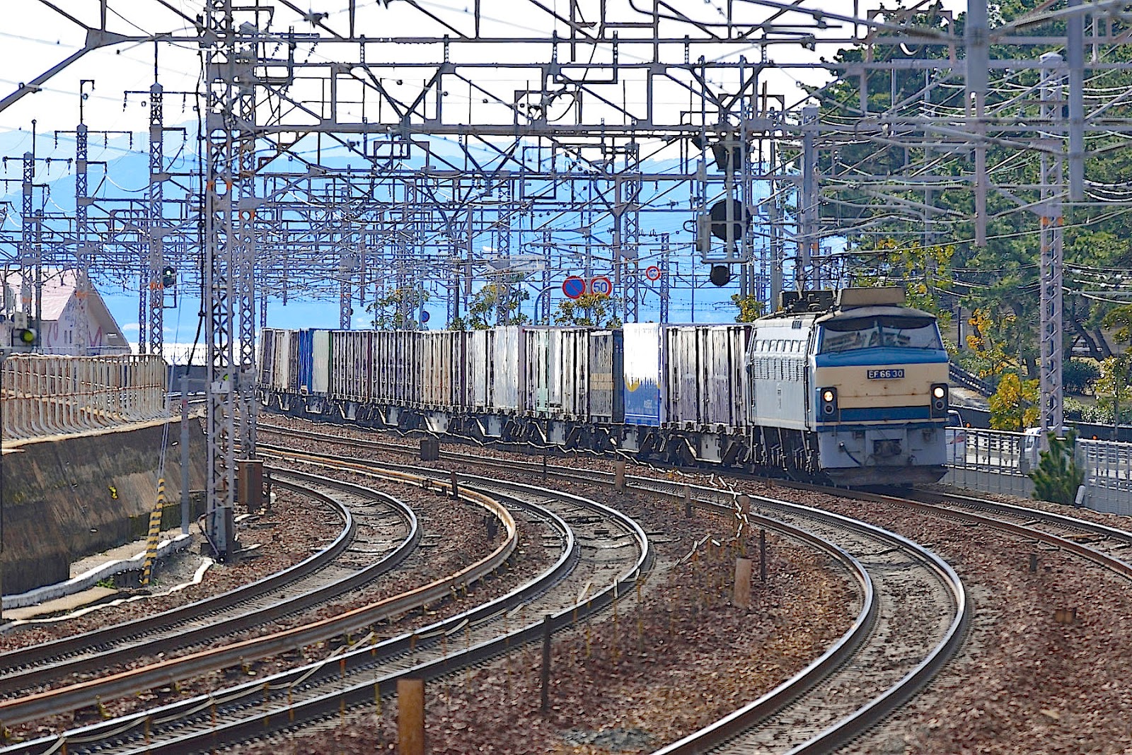EF66-30 5070レ 須磨・塩屋間