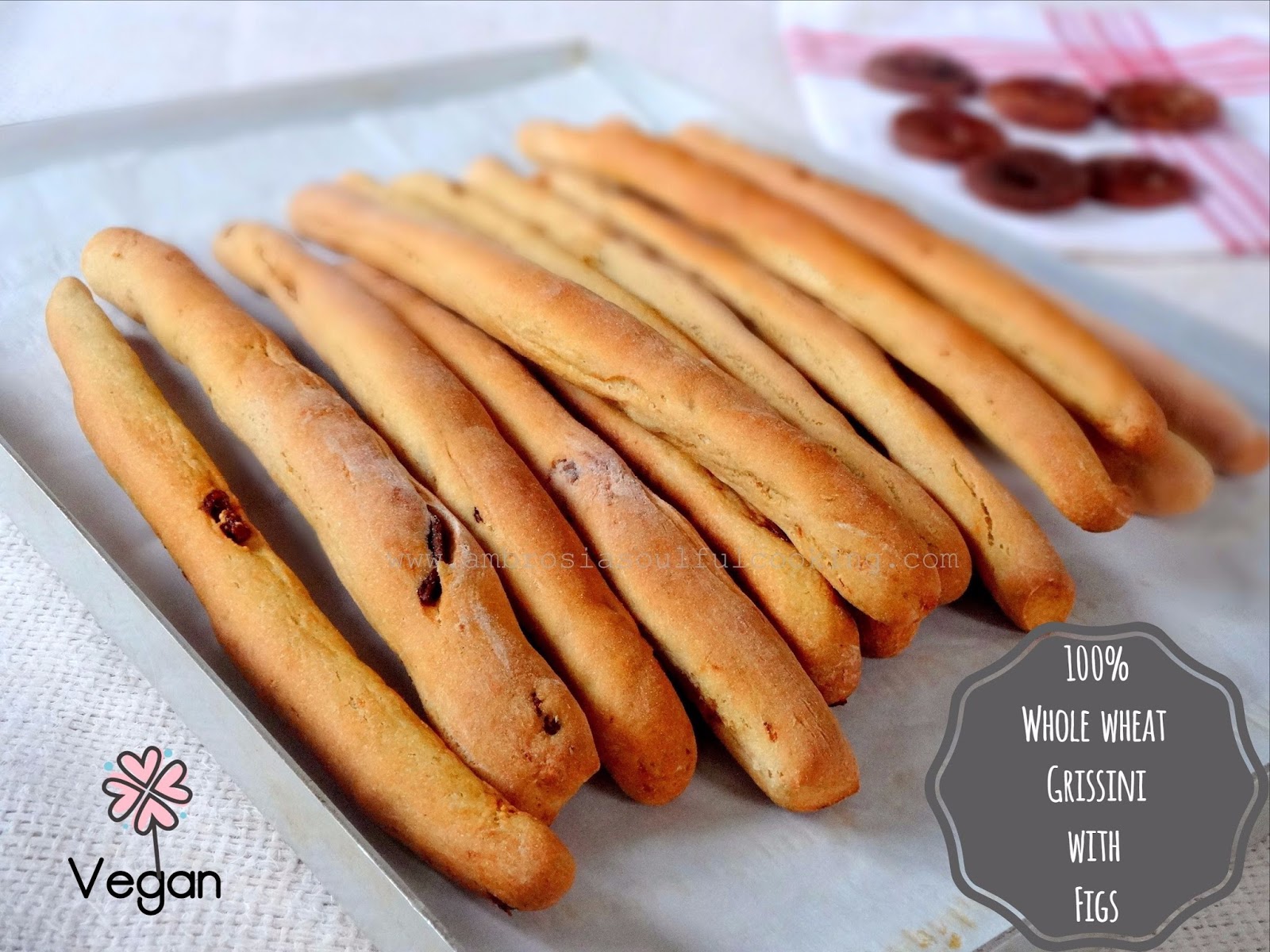 100% WholeWheat Breadsticks (Grissini) | Ambrosia