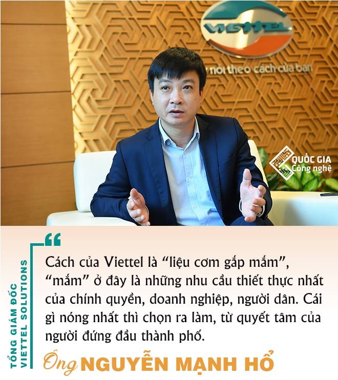 CEO Viettel Solutions và câu chuyện xây dựng thành phố thông minh