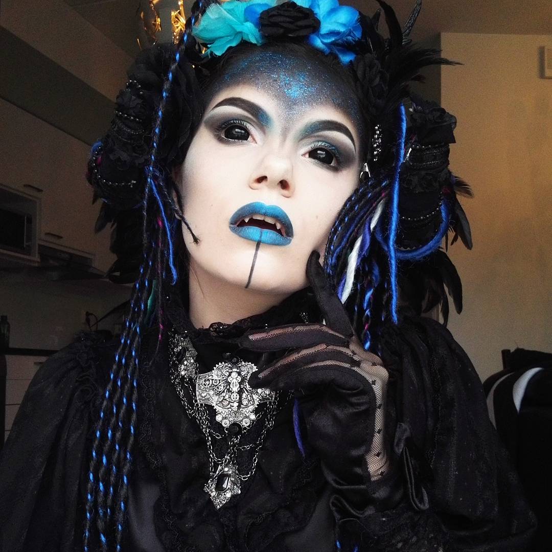 My Makeup Work: Alien Demoni Meikki/ Alien Demon Makeup