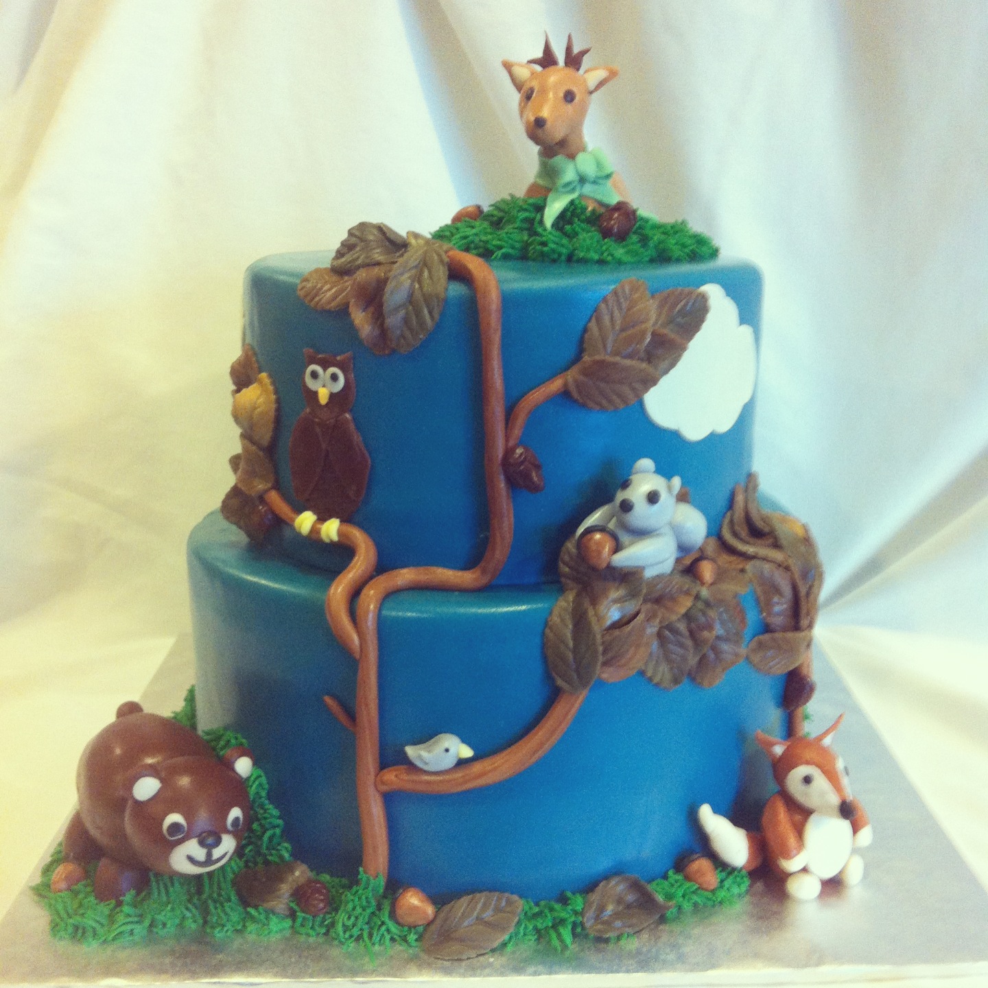 Simply Delicious Cakes: Forest Friends Cake