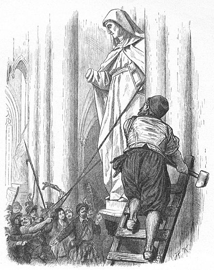 Infographic Definition Iconoclasm Art