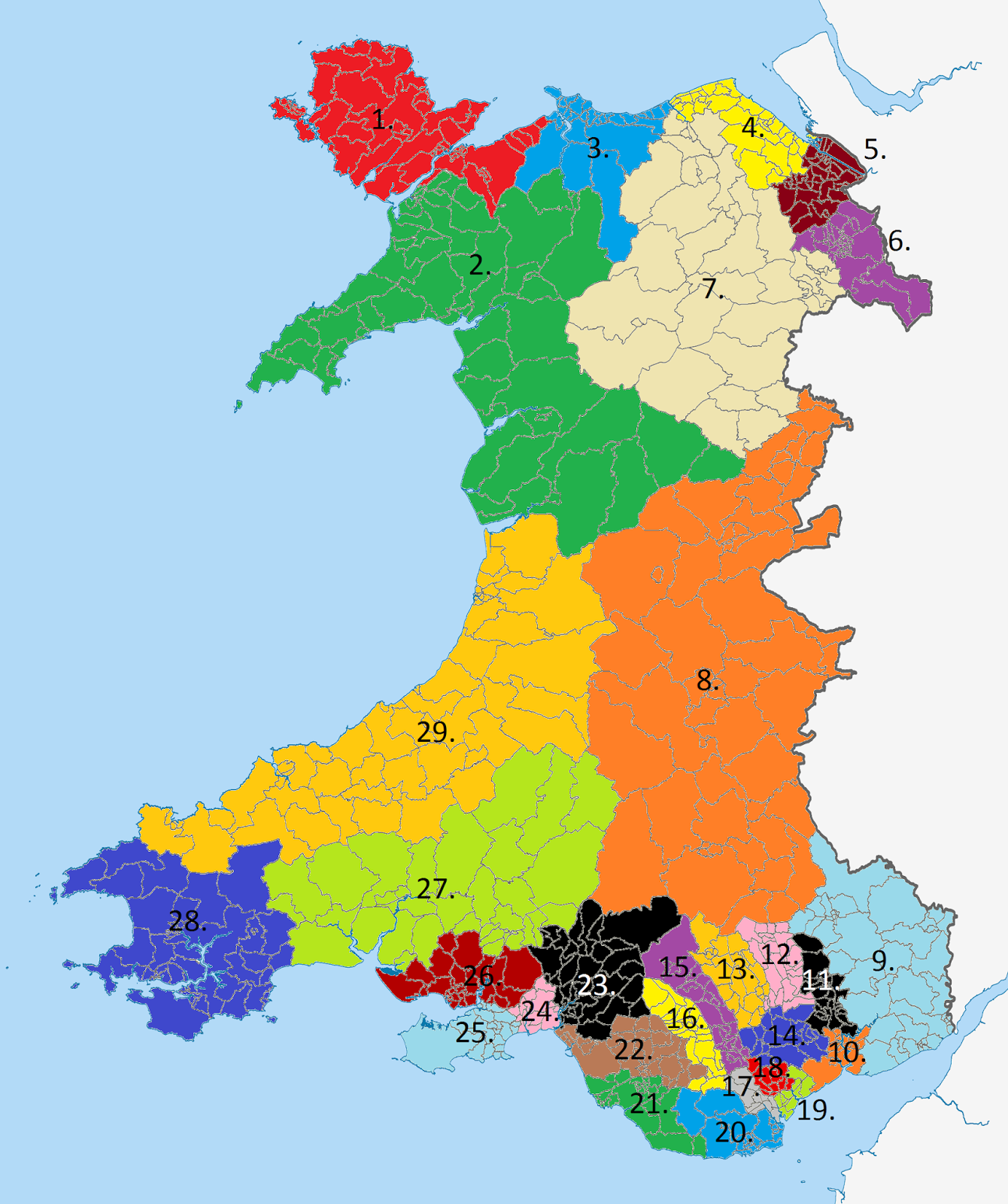 ap Cunedda: Untying the Montgomrese Knot. Wales' New Constituency ...