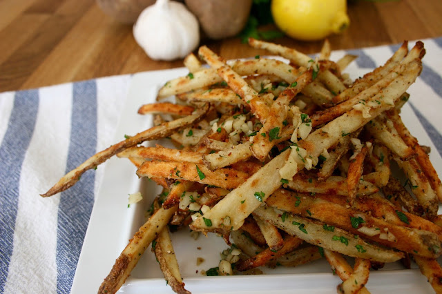 Just A Darling Life: Lemon Garlic Baked Fries