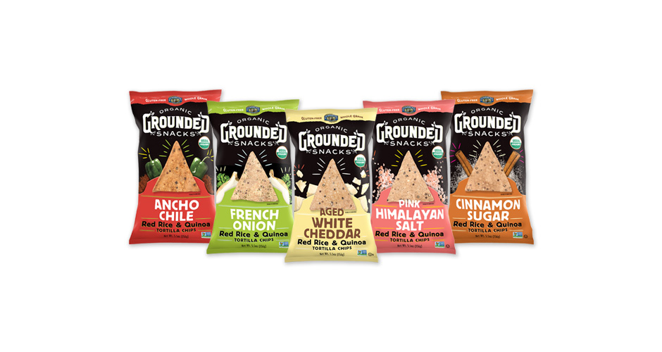 Lundberg Family Farms Grounded Snacks Red Rice & Quinoa Tortilla Chips ...