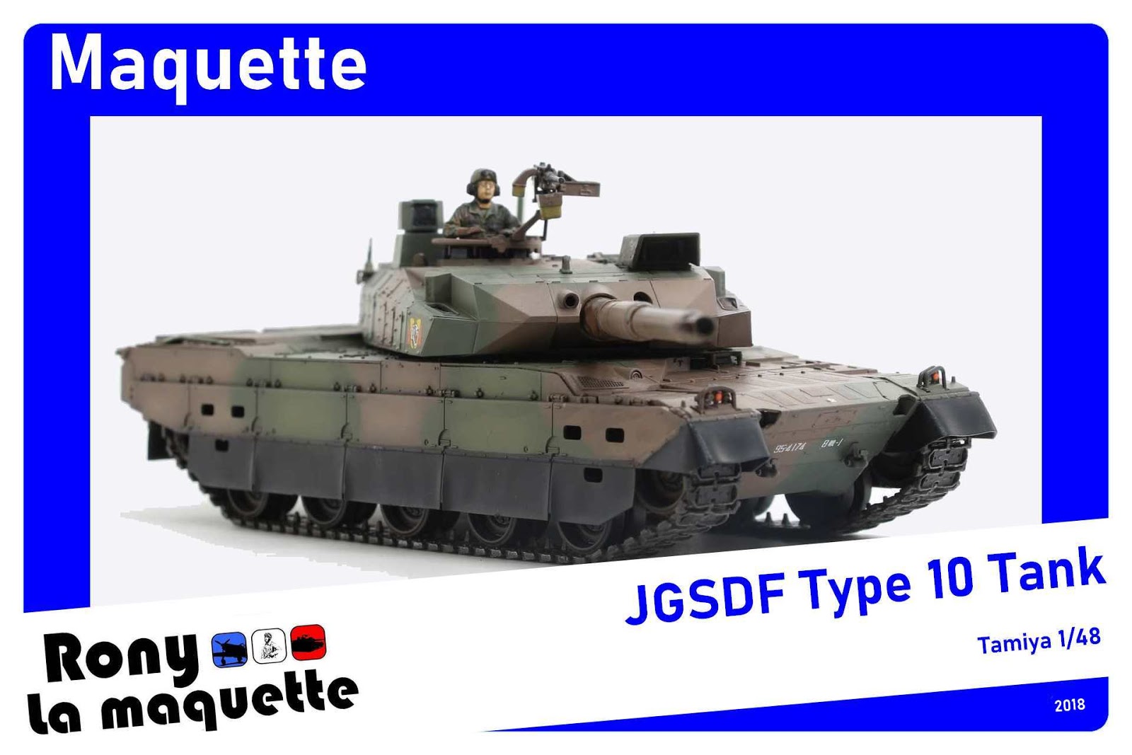 JGSDF Type 10 Tank. | Rony La Maquette