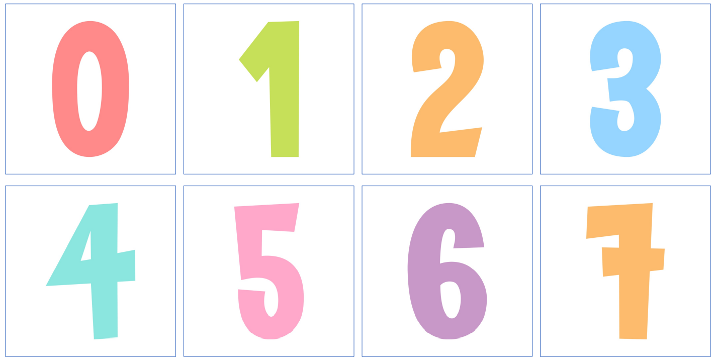 LETRAS, NÚMEROS Y DÍAS DE LA SEMANA