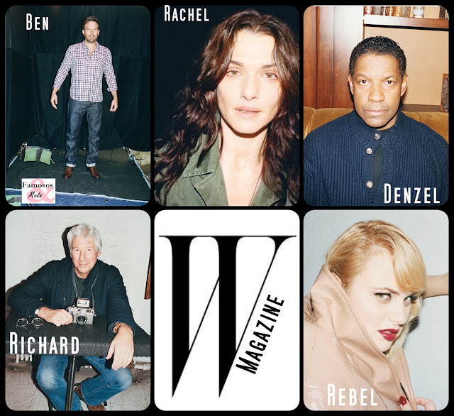 FAMOSOS y MODA: 5 artistas mas de la revista W.