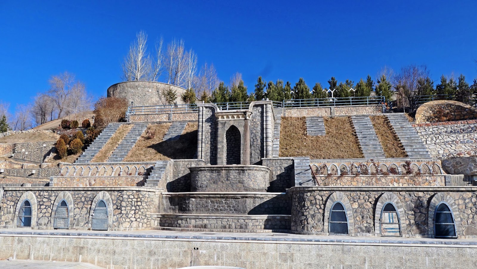 the viewing deck: Lake Qargha and Paghman Castle Morning Tour