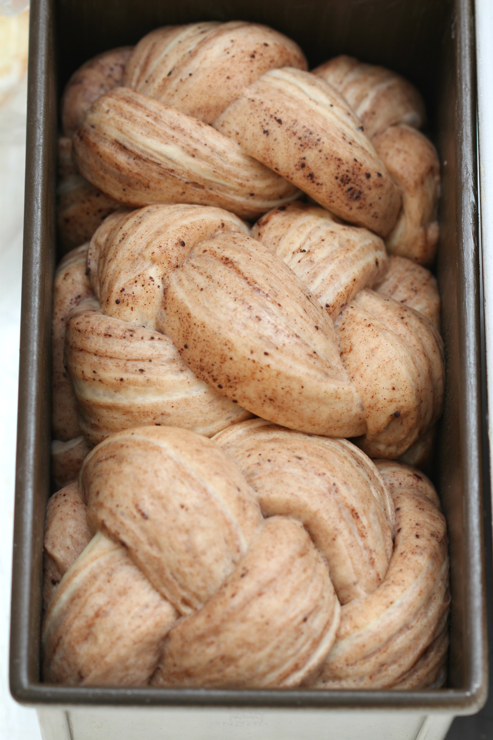 Danish loaf bread - 3 ways - Cocoa / Matcha / Ube ( purple yam )