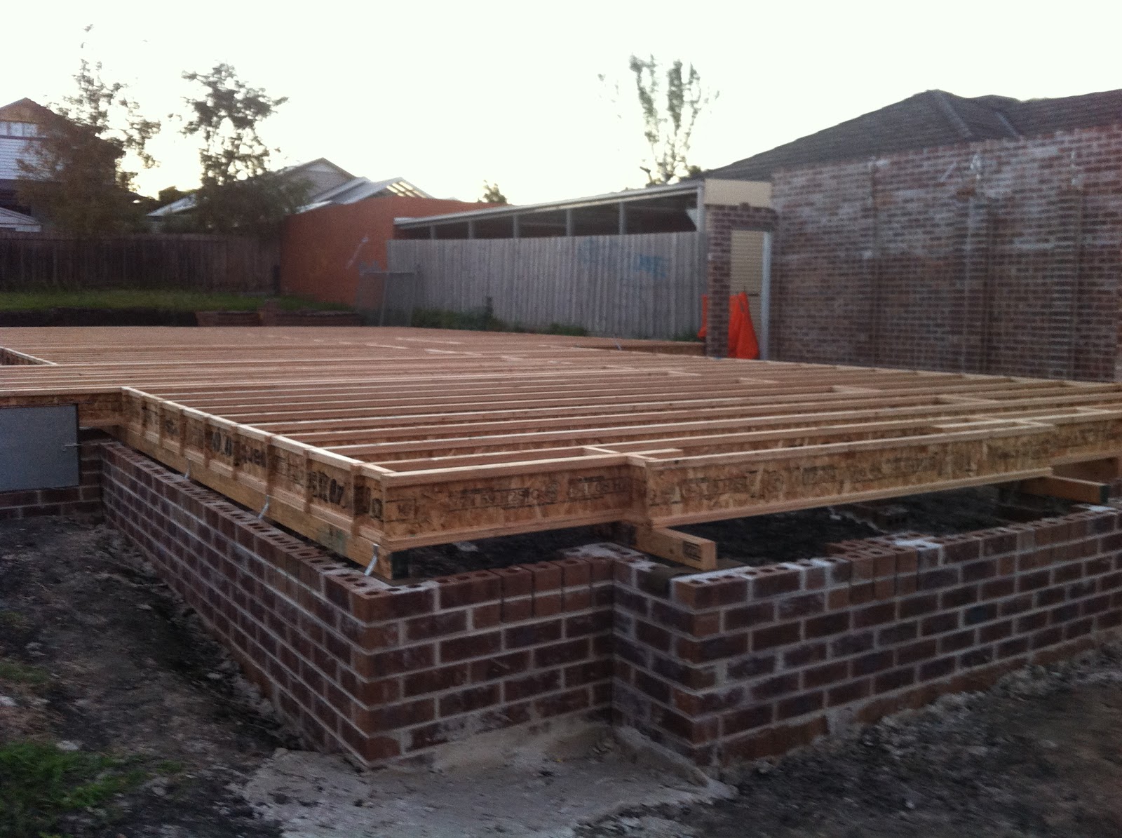 Anatomy of a House: Sub-Floor in Place