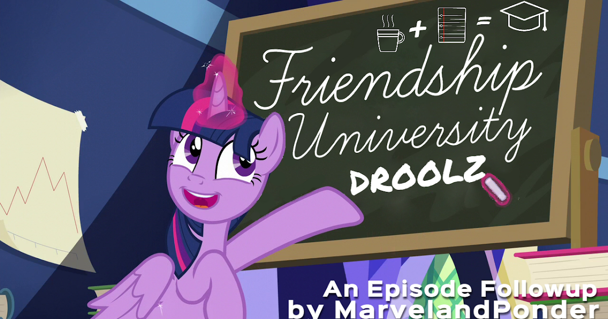 Equestria Daily - MLP Stuff!: Episode Followup: Friendship University