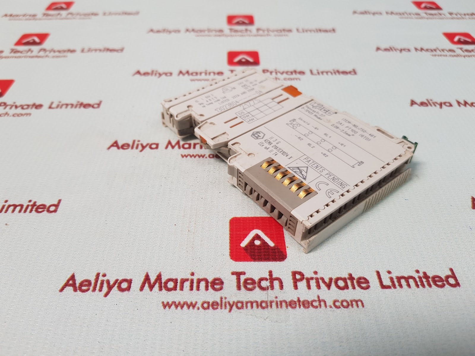 WAGO 750-461 2 CHANNEL ANALOG INPUT MODULE - Aeliya Marine