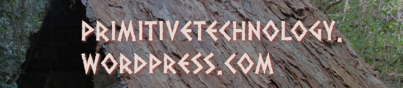Primitive Technology, le retour aux sources...