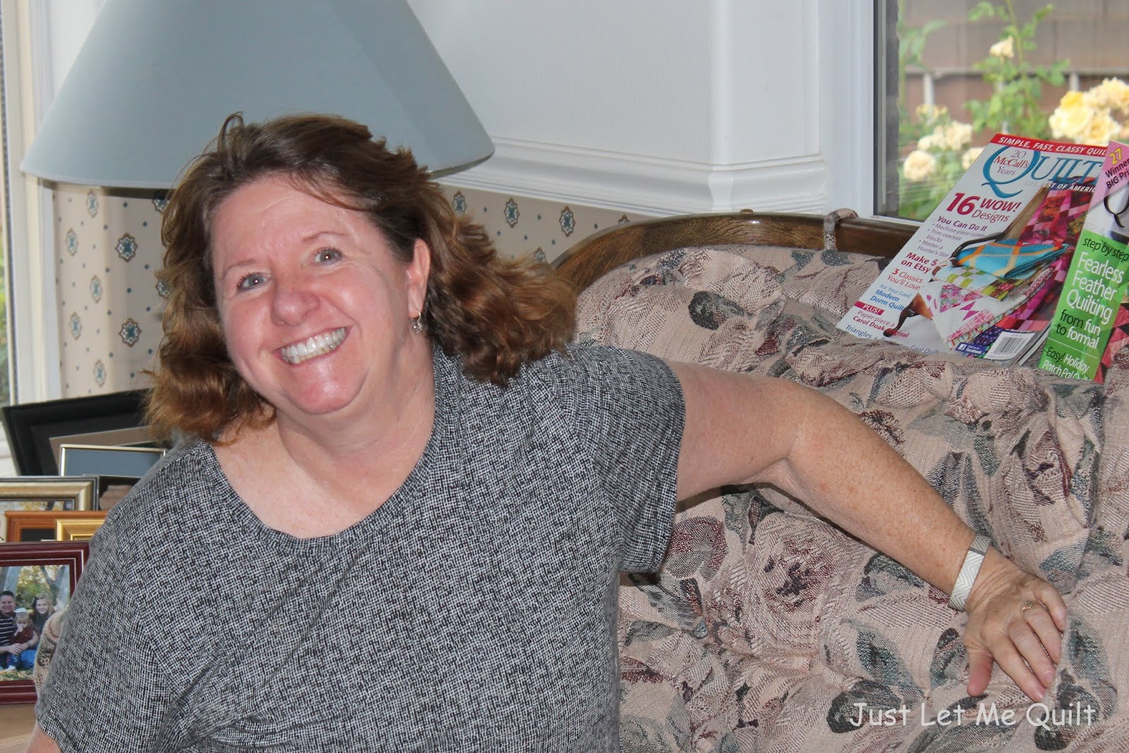 Just Let Me Quilt: Eat, Sleep, Laugh, Sew, Repeat