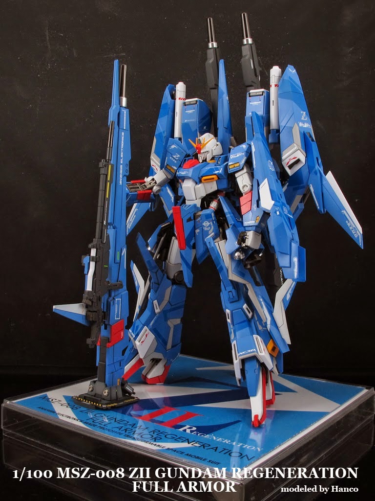 Gundam Family: 1/100 Zeta II Gundam Regeneration Full Armor