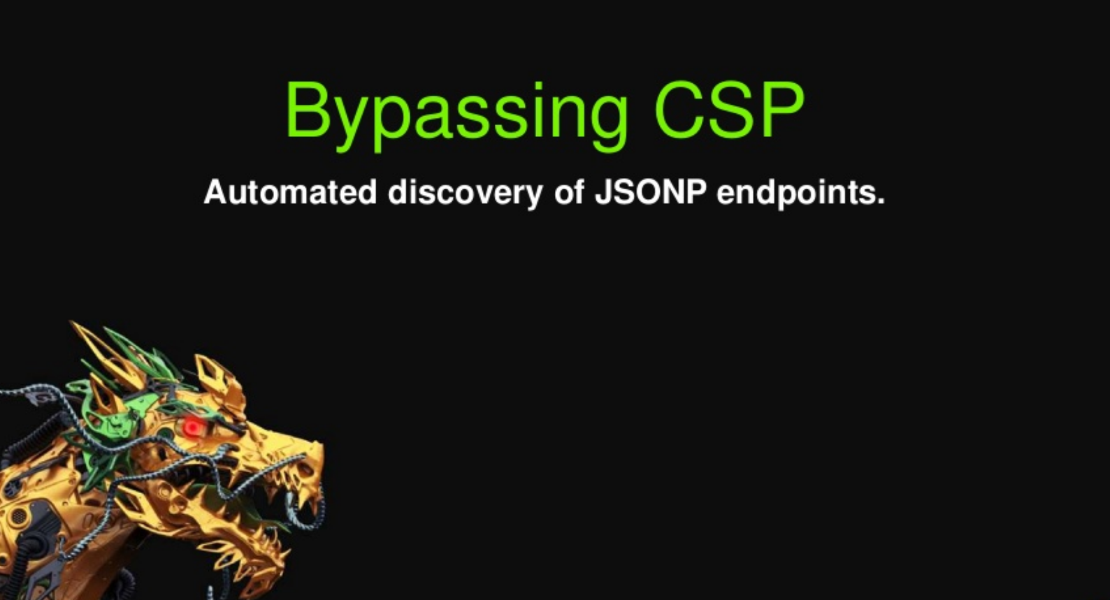 Jsonbee A Ready To Use Jsonp Endpoints Payloads To Help Bypass Content Security Policy Of